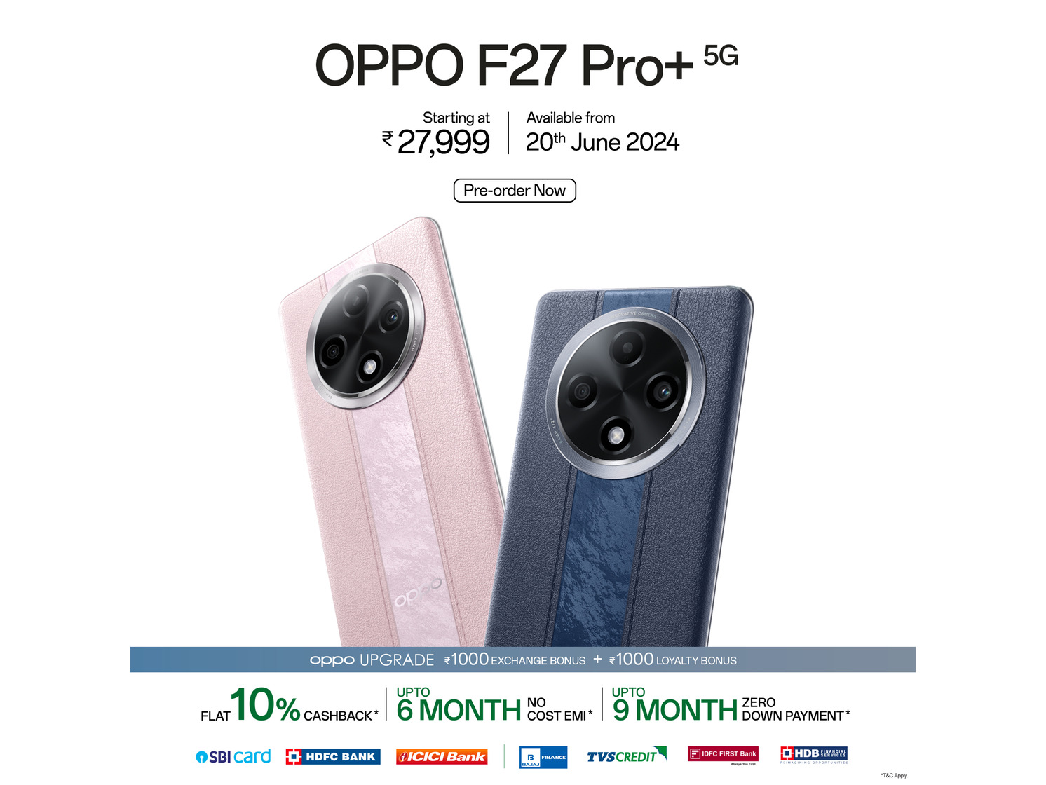 OPPO Introduces F27 Pro+ 5G: India's first IP69-Rated Super-Rugged Monsoon-Ready Phone | OPPO India